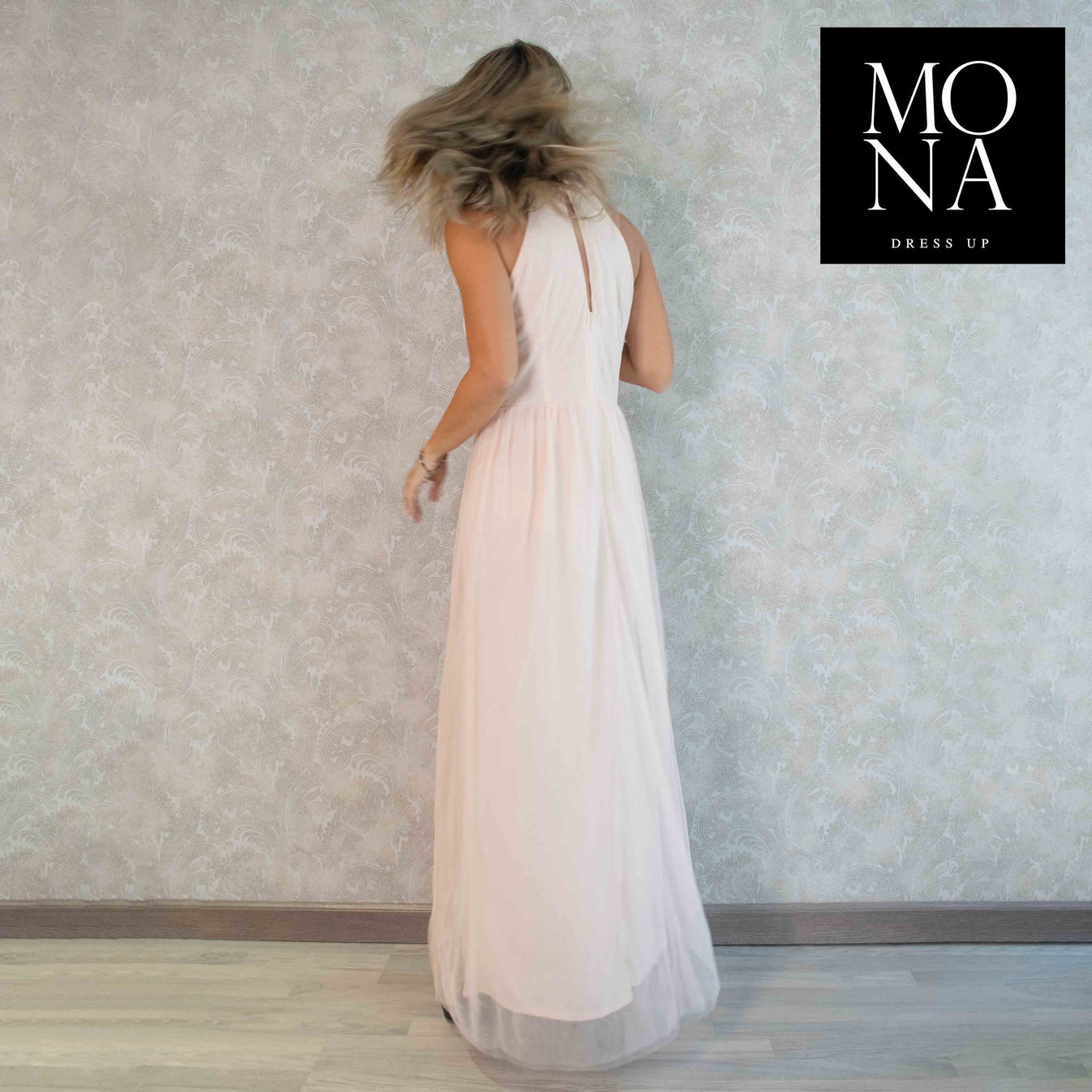 VESTIDO LARGO FATIMA DAMASCO CLARO – monadressup